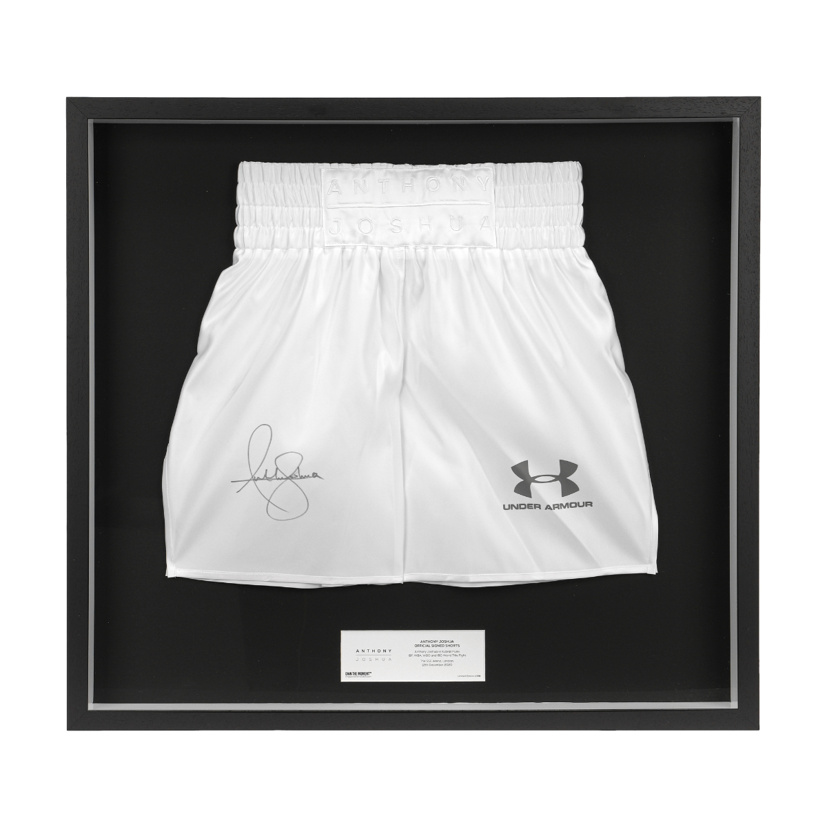 Anthony joshua under armour shorts store